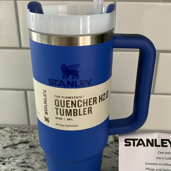 Stanley | Dining | New Stanley Blue Iris Quencher H2 Tumbler 30oz ...